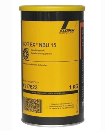 Kluber Isoflex NBU 15 High Speed Spindle Bearing Grease 1 KG Can ...