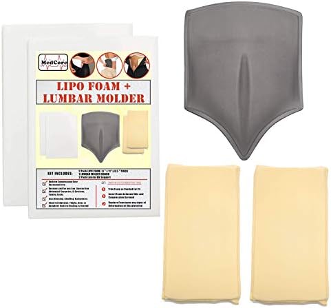 سعر Medcore Lipo Foam Post Surgery Kit : 2 Lip foam boards, 1 Lumbar ...