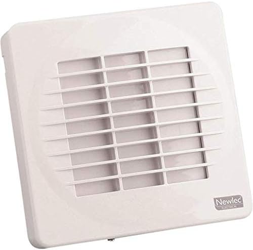 Newlec NL880TS 100MM 4" Bathroom Extractor Fan with Timer and Automatic ...