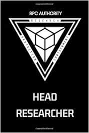 RPC Authority - Head Researcher - College-ruled notebook for RPC ...