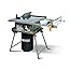 Ridgid R4510 Heavy-Duty Portable Table Saw with Stand - Power Table ...