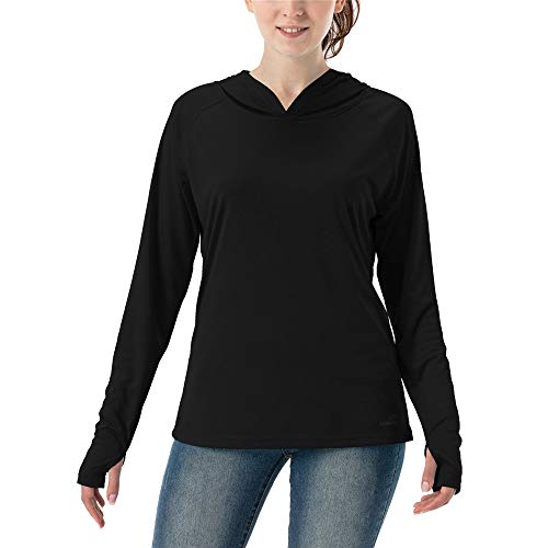 Kyopp Women's UPF 50+ UV Sun Protection Hoodie SPF Long Sleeve T-Shirt Outdoor Performance ...