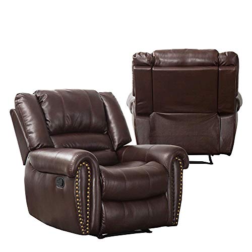 IOMOR Manual Reclining Chair, Classic and Traditional Manual Vintage ...