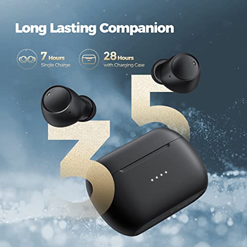 Wireless Earbuds ANC, Bluetooth 5.2 Active Noise Canceling Headphones w ...