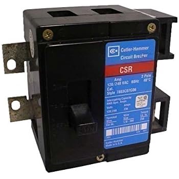 EATON CUTLER HAMMER CSR2175N Type CSR Main Breaker Kit 175A/2 Pole 120 ...