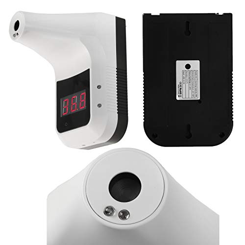 LETUSTO Wall-Mounted Infrared Forehead K3 Thermometer - Non-Contact Instant Reading Digital ...