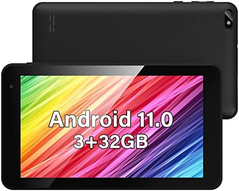 سعر 7 inch Tablet, Android 11, 3GB RAM 32GB ROM, Quad-Core Processor ...