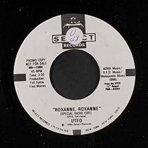 UTFO - roxanne, roxanne / the real roxanne 45 rpm single - Amazon.com Music