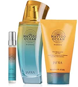 Amazon.com : Jafra Navigo Ocean Homme Trio : Beauty