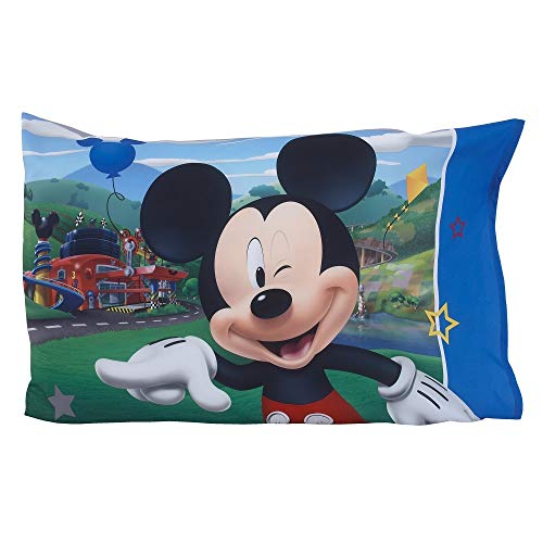 Disney Mickey Mouse Having Fun Super Soft 2 Piece Toddler Sheet Set ...