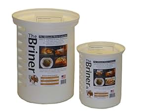 The Briner - The Ultimate Brine Container (2, 22 qt / 8 qt): Amazon.ca ...