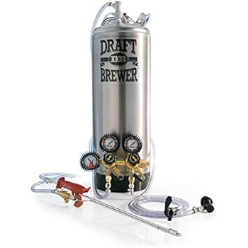 Amazon.com: Draft Brewer Tap-N-Fill Keg System for Home Brewed Beer ...