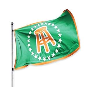 Amazon.com : Barstool Sports Official Barstool Flag, Green, 3x5 Foot ...