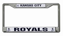 MLB Kansas City Royals Chrome License Plate Frame on Galleon Philippines