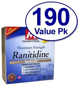 Simply Right Maximum Strength Ranitidine Acid Reducer 190 Count By ...