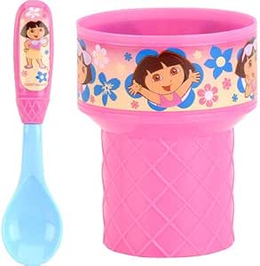 Amazon.com: Nickelodeon Dora The Explorer 2 Piece Ice Cream Set: Toys ...
