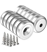 MIN CI Neodym Magnete Extra Stark Groß, Magnet mit Loch 8x3mm M3 ...