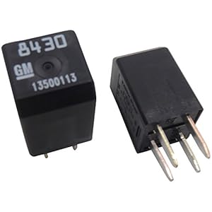 Amazon.com: New OEM 13500113 GM Relays (2 Pack) Multi-Function 4-Pin ...