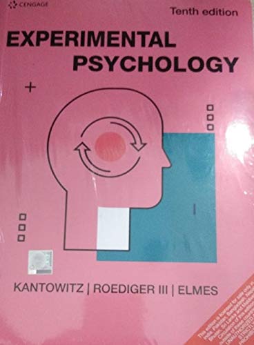 EXPERIMENTAL PSYCHOLOGY, 10TH EDITION [Paperback] ELMES/KANTOWITZ ...