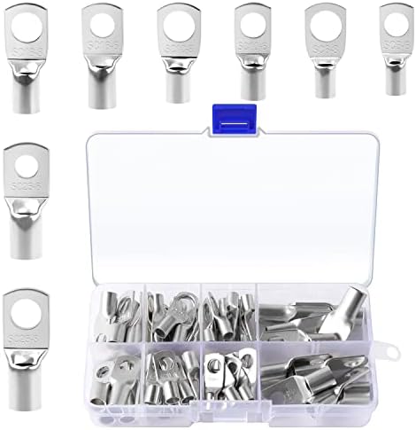 سعر Battery Terminal Connectors, Newdeli 60Pcs battery terminal - 4 6 8 ...