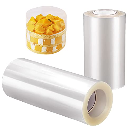 Cake Collar, 4 and 6 inchX394inch Acetate Roll DIY Acetate Sheet ...