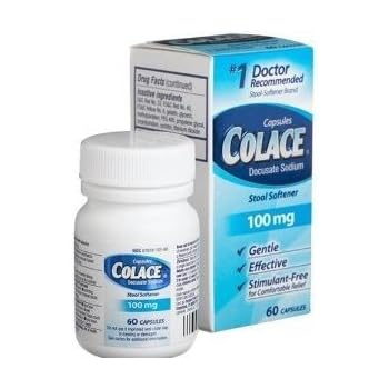 Amazon.com: Colace Stool Softener, Bottle of 60 Each: Health & Personal ...