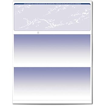 Amazon.com : VersaCheck ValueChex Blank Check Paper - Form #1000 ...