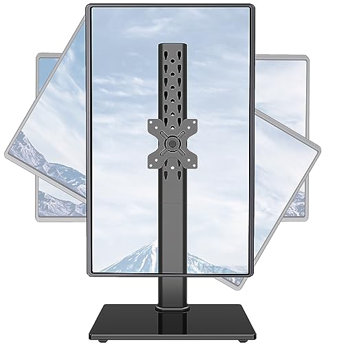 MOUNTUP Single Monitor Stand, Freestanding Ultrawide Monitor Mount for ...