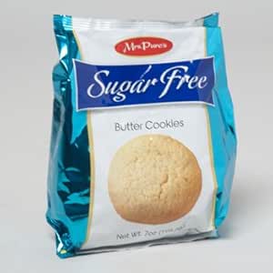 Amazon.com : COOKIES SUGAR FREE BUTTER 7 OZ BAGGED MRS. PURES, Case ...