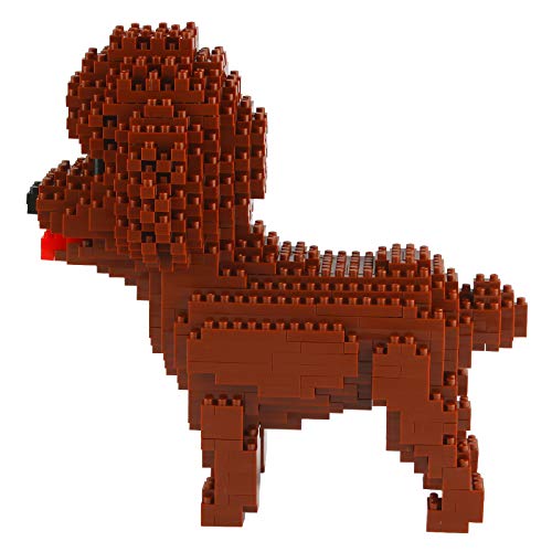 Larcele Micro Dog Building Blocks Mini Pet Building Toy Bricks,950 ...