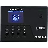 Amazon.com: Compumatic XLS 21 v2 PIN Entry and RFID Proximity Badge Card Time Clock System, WiFi ...