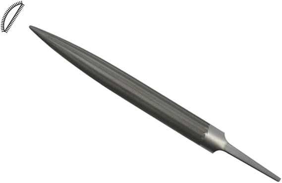 Grobet USA Swiss Pattern File Halfround 10 Inch Cut 00 - Swiss Pattern ...