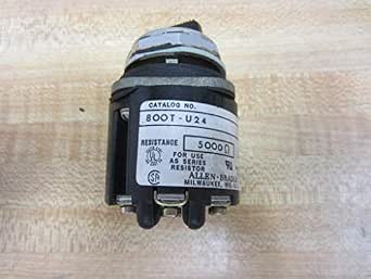 ALLEN BRADLEY 800T-U24 Potenciómetro, 5000OHM, 30.5MM, Tipo 4/13 ...
