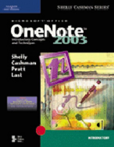 Microsoft Office OneNote 2003: Introductory Concepts and Techniques ...
