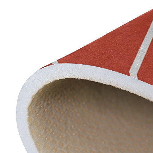 Sunlome Running Track Field Sport Paattern Area Rug Rugs Non-Slip ...