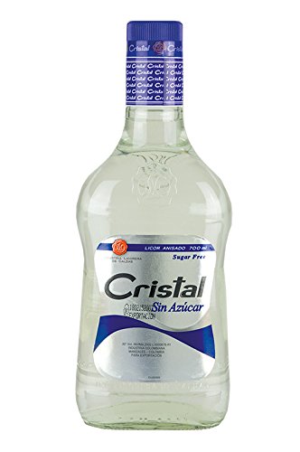 Buy Aguardiente CRISTAL Sin Azúcar, 30% vol., Liquor with anise taste ...