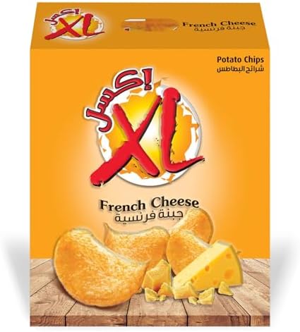 XL Potato Chips French Cheese Duplex 12 pcs 21 gm price in Saudi Arabia ...