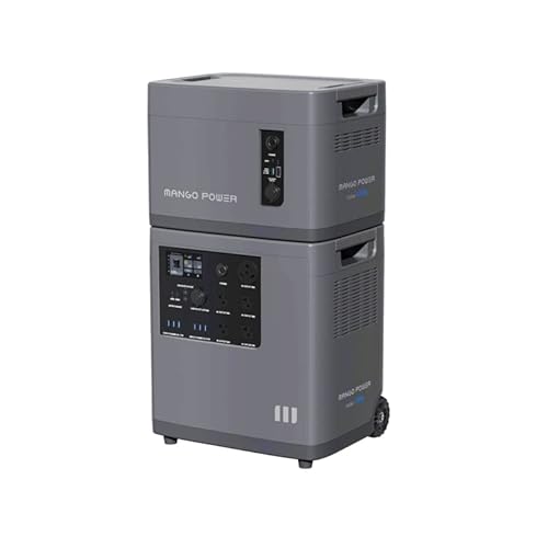 Mango Power E Home Backup and Portable Power Station (2 * 200W Solar ...
