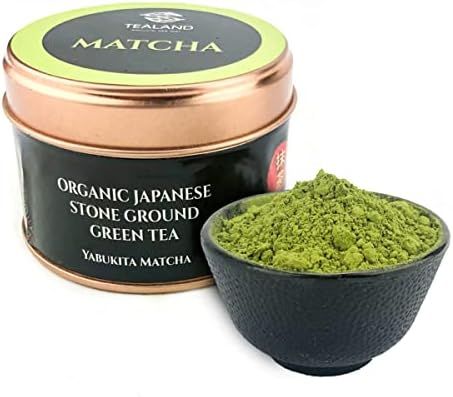Tealand Matcha Green Tea Yabukita Premium Organic Japanese JAS USDA ...