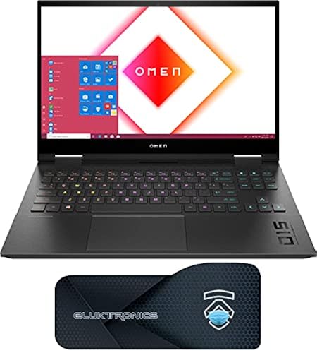 HP OMEN 15 Gaming Laptop PC: AMD Ryzen 7 5800H, NVIDIA GeForce RTX 3070 ...
