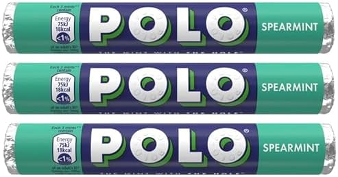 Polo Spearmint Mint Sweets Paper Wrap 34g (Pack of 3) price in UAE ...