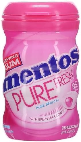 Mentos Chewing Gum Purefresh 50pcs - Bubble Fresh Gum Muntos Pure Fresh ...