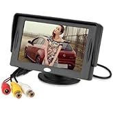 Amazon.com: B-Qtech 4.3 inch Foldable TFT LCD Backup Camera Monitor ...