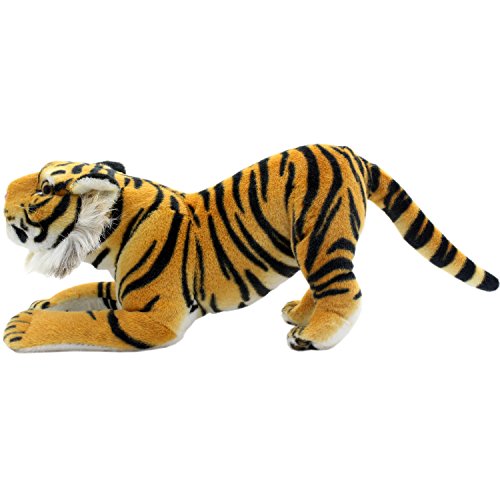 TAGLN Plush Stuffed Animals Toys Cute Tiger 15 Inch (Brown)