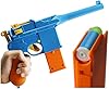Mauser C96 Toy Gun with Soft Bullets, 7 Round Ejectable Magazine ...