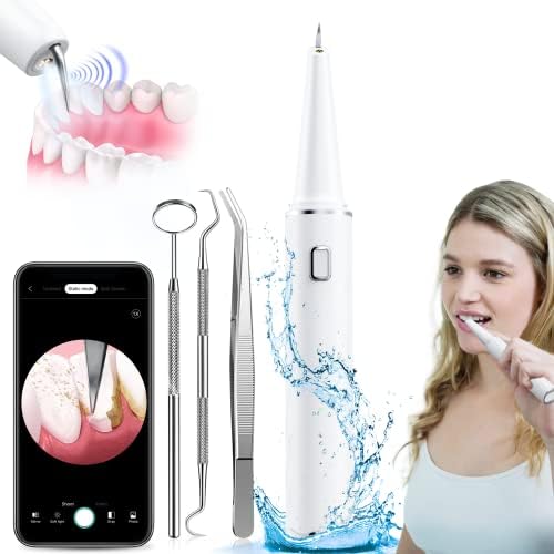 Plaque Remover for Teeth, Ultrasonic Tooth Cleaner with Camera ...