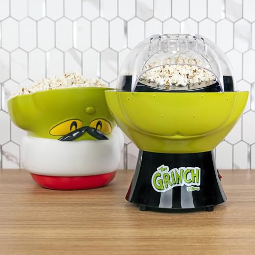 Uncanny Brands Dr. Seuss The Grinch Popcorn Maker- Dr. Seuss Kitchen ...