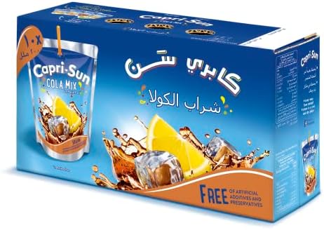 Capri-Sun Cola Mix Juice Drinks 200 ml, Pack of 10 price in Saudi ...