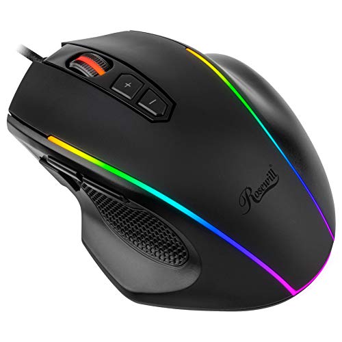Rosewill NEON M54 RGB Gaming Mouse With Weight Tuning System ...