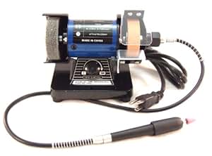 3" Mini Multipurpose Bench Grinder Flexible Shaft Polishing Grinding ...